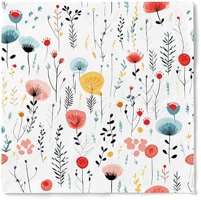 JoyfulArtink Designer Paper Napkins Decoupage, Premium Printed Napkins ...