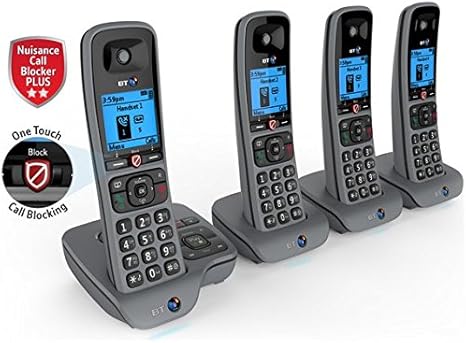 BT BT6590 QUAD Cordless Phone with Answering Machine: Amazon.co.uk ...