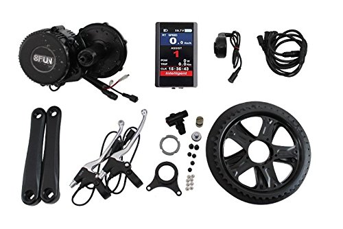 Buy 8FUN 48V 350W Bafang Mid-Drive Motor Mid Drive Conversion Kits with ...