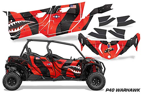 AMR Racing UTV Graphics kit Sticker Decal Compatible with Can-Am ...