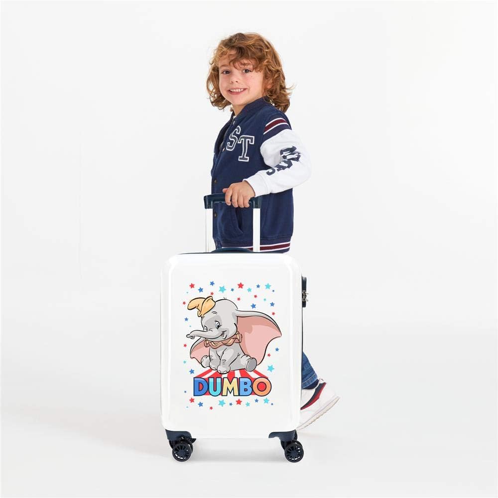 Disney Dumbo Multicoloured Cabin Suitcase 37 x 55 x 20 cm Rigid ABS ...