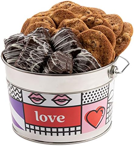 David’s Cookies Love Assorted Cookies Bucket – Delicious Freshly Baked ...