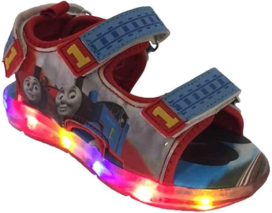 Thomas&Friends Thomas The Train Light-Up Toddler Boys Sport Sandal Red ...