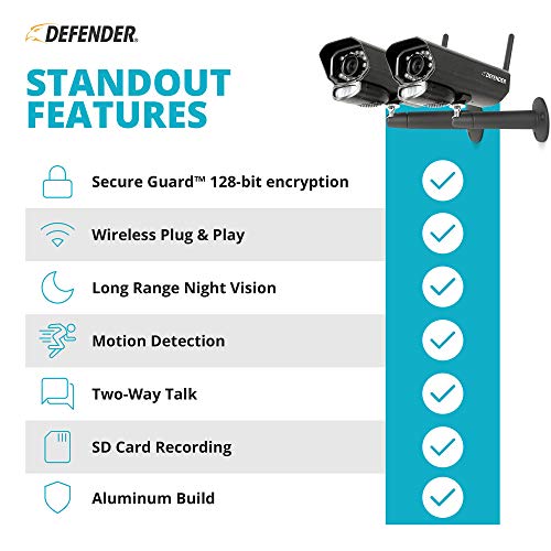 Defender PhoenixM2 Security System - Indoor and Outdoor Wireless ...