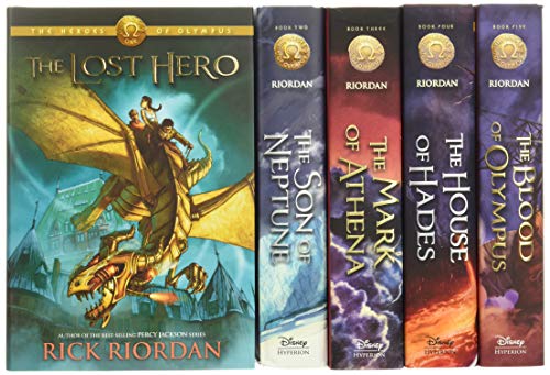 The Heroes of Olympus Hardcover Boxed Set: Riordan, Rick, Rocco, John ...