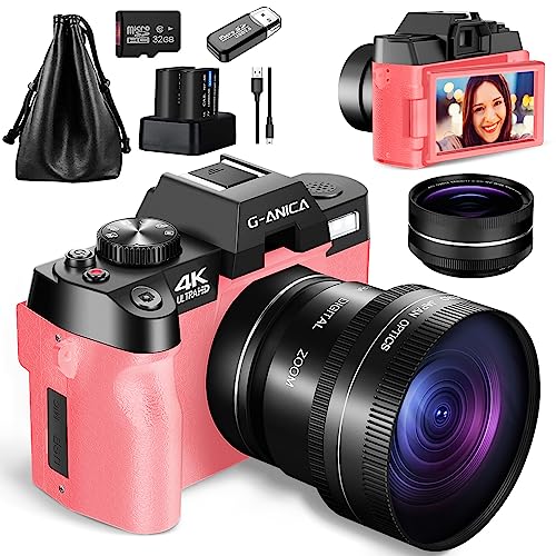 G-Anica 4k Digital Cameras for Photography(Rose) in Saudi Arabia ...