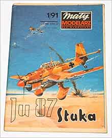 Junkers Ju 87B STUKA - Paper Card Model in Scale 1/33 - Maly Modelarz ...
