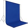 GFCC 6FT x 10FT Royal Blue Backdrop Background Blue Photo Background ...