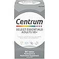 Centrum Select Essentials 50+ Multivitamin and Multimineral Supplement ...