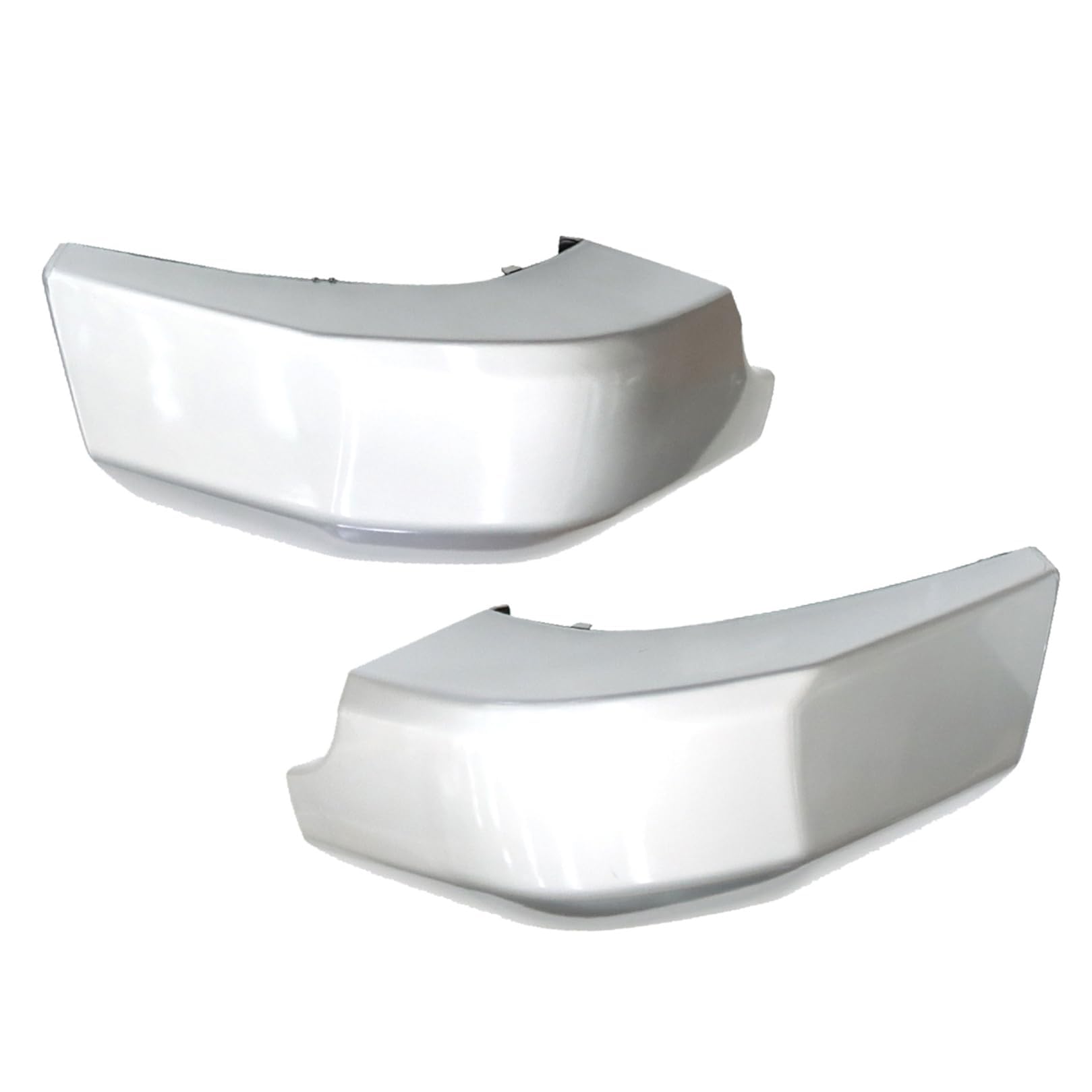 Jecoupoon Silver Rear Bumper End Cap Pair Compatible with FJ Cruiser ...