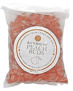 Amazon.com : Butterfields Candy - Gourmet, Old-Fashioned Peach Buds ...