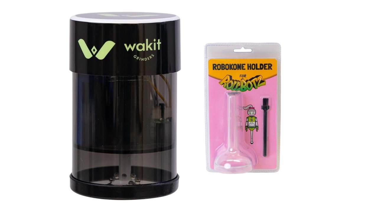 Mua Wakit Electric Herb Grinder Black with Wakit Cone Holder trên ...