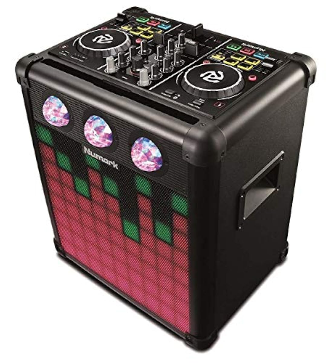 [해외] Numark Party Mix Pro - DJ Controller With Built-In Sound Reactive ...