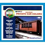 Amazon.com: Modelflex Paint Railroad Rolling Stock Colors Set Badger