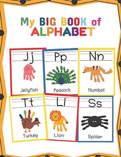 My Big Book of Alphabet: ABC Animal Handprint End of the year activity ...