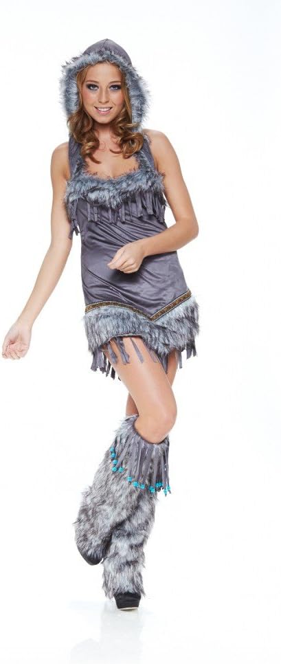 shoperama Sexy Pocahontas Native American Eskimo Women’s Squaw Fur ...