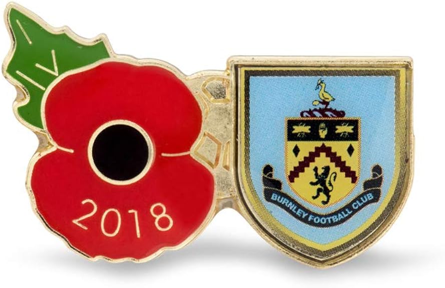 The Royal British Legion Burnley 2018 Poppy Lapel Pin : Amazon.co.uk ...