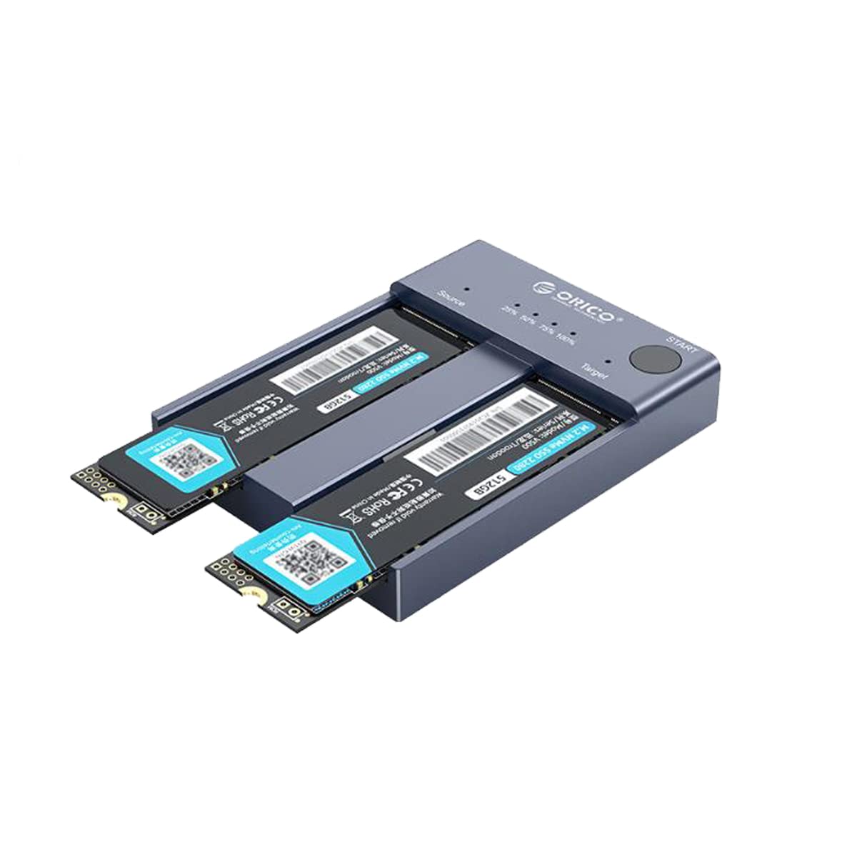 Mua ORICO USB-C SSD Case, M.2, NVMe 2 Bay, Video Recording, 3.1 Gen2 ...