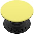 Amazon.com: Light Yellow Color - Pastel PopSockets PopGrip: Swappable ...