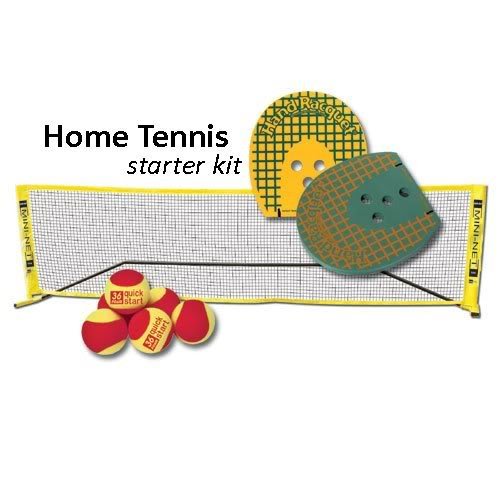 Oncourt Offcourt Home Tennis Starter Kit - Set Includes: 1 Mini-Net / 1 ...