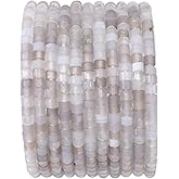 Amazon.com: BEADIA Natural Rhodochrosite Short Cylinder Beads 2x3mm ...