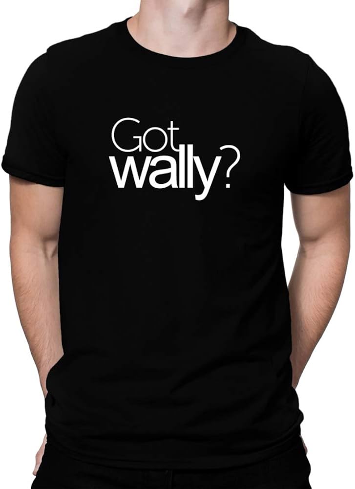 Amazon.com: Teeburon Got Wally? Bold T-Shirt: Clothing