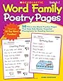 Word Family Poetry Pages: 50 Fill-in-the-Blank Practice Pages That Help ...