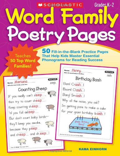 Word Family Poetry Pages : Einhorn, Kama: Amazon.ca: Books