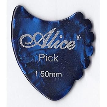 Amazon.com: Alice 12 x SHARK FIN GUITAR PICKS fins plectrums X-HEAVVY ...