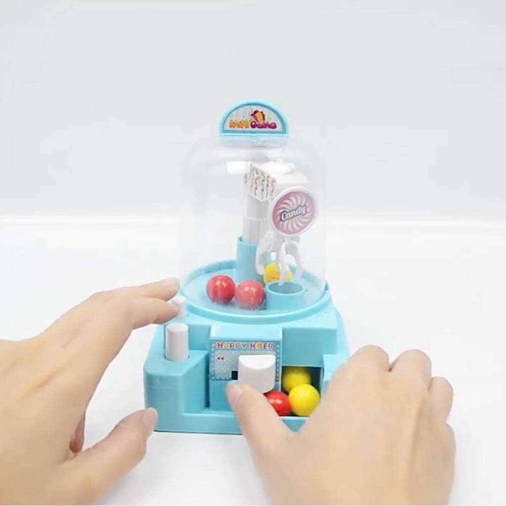 Toyvian Mini Claw Machine Candy Claw Machine Kids Mini Arcade Grabber ...