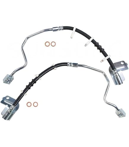 Brake Line A-Premium Front Driver Brake Hydraulic Hose Compatible With ...