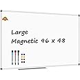 Amazon.com : Lockways Dry Erase Board 96 x 48 Inch, Large Magnetic 4 x ...