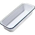 Amazon.com: Webake Large Enamel Bread Pan, Long Banana Bread Loaf Pan ...
