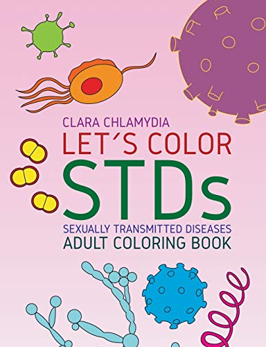 Let's color STDs - Adult Coloring Book: Chlamydia, Clara: 9783752820829 ...