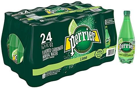 سعر Perrier Lime Flavored Sparkling Water, 16.9 FL OZ Plastic Water Bottles (24 Count) فى ...