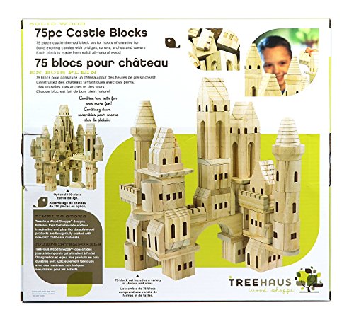 Treehaus Wood Castle Blocks Toys Games Toys Building Toys Wooden