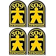 Amazon.com: 4 Pack: 509th Geronimo Insignia Sticker (Army Seal 509 SSI ...