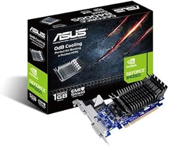 ASUS 8400GS-SL-1GD3-L NVIDIA GeForce 8400 GS 1GB - Tarjeta gráfica (Pasivo, NVIDIA, GeForce 8400 ...