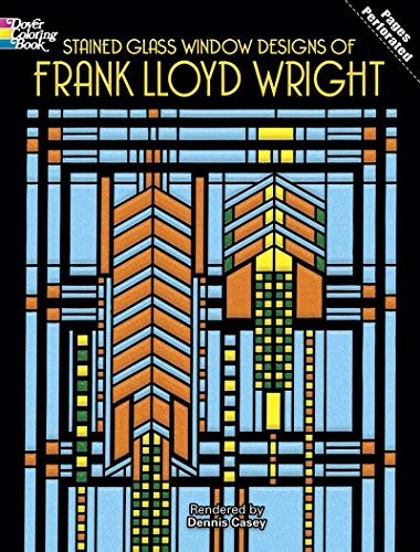 Stained Glass Window Designs of Frank Lloyd Wright: Casey, Dennis ...