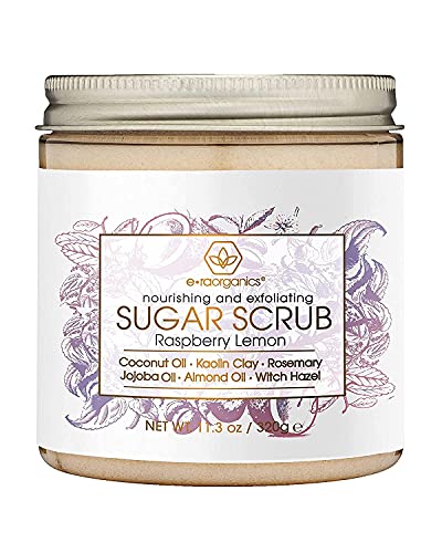 Era Organics Raw Sugar Exfoliating - Spa Quality Body Scrub with ...