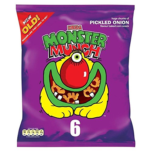 721865120800 UPC - Walkers Mega Monster Munch Pickled Onion (6x25g ...