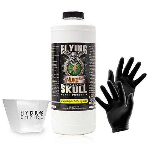 Buy Flying Skull Nukem 32oz Quart Includes Black Nitrile Gloves and 4oz ...
