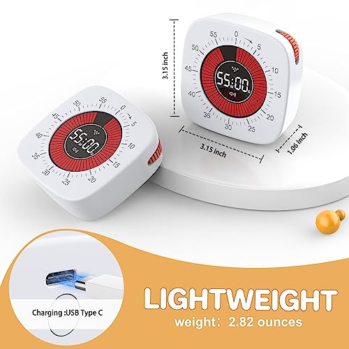 Visual Timer for Kids, Timers for Classroom, Digital Timer with 60 ...
