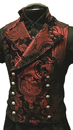 Men's Steampunk Vests, Waistcoats, Corsets