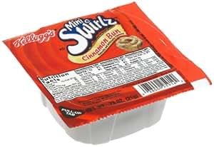 Amazon.com: Kellogg's Mini Swirlz Cinnamon Bun Cereal, 0.73-Ounce ...