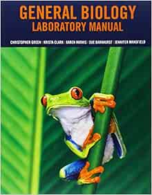 Amazon.com: General Biology Laboratory Manual (9781465277008 ...