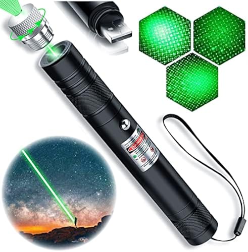 Cyahvtl Laser Pointer, Tactical Flashlights 2000 Metres Green Long ...