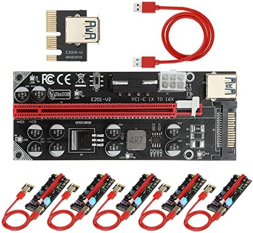 Joylifeboard PCIe Riser GPU Riser Adapter Card, PCI-Express Risers 1x ...