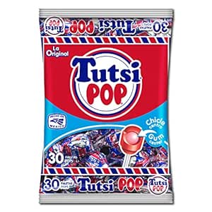 Amazon.com : Tutsi Pop Tutsi Pops La Original Mexican Candy Pops with ...