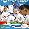 Pop it Numbers 100 Sensory Math Manipulative (Purple) Large Educational ...